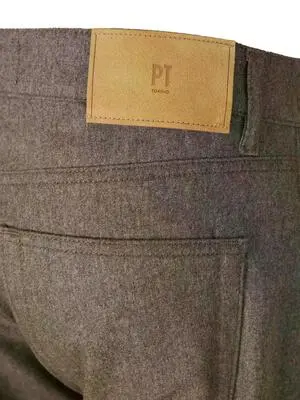 PT TORINO Button Belt-loop Trousers