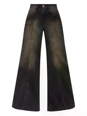 DIESEL® D-akii Flare Jeans - Black