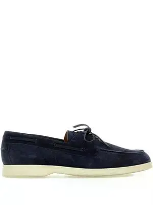 DUCA DEGLI ABRUZZI Lace-up Suede Loafers