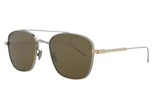 CARTIER Aviator Sunglasses - Ruthenium/gold/bronze (ct0163s