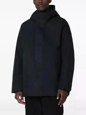 GOLDWIN Button-fastening Hooded Jacket - Black