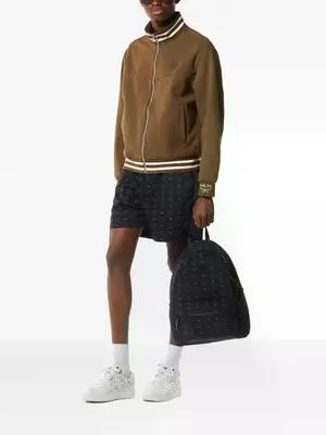 Mcm Stark Monogram-pattern Packable Backpack