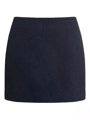 12 STOREEZ Textured Mini Skirt