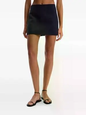12 STOREEZ Textured Mini Skirt