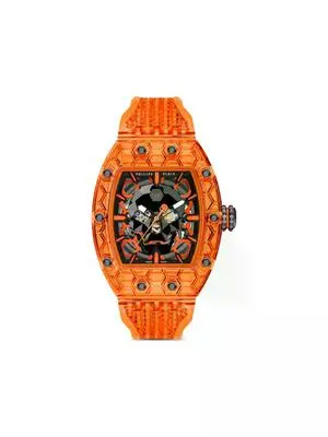 Philipp Plein Crypto King Vulcan-x 55mm Watch - Black