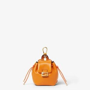 Fendi Nano Backpack Charm - Orange