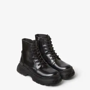 Fendi Force Light Combat Boots - Black