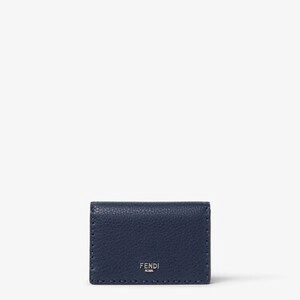 Fendi Selleria Card Case - Blue