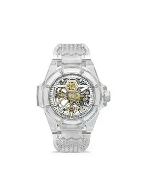 Philipp Plein King Phantom Ice 46mm Watch - Silver