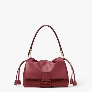 Fendi Mamma Baguette Medium - Red