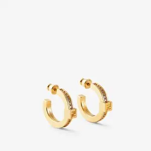 Fendi Forever Earrings - Gold