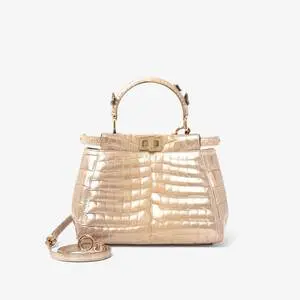 Fendi Peekaboo Mini Bag - White