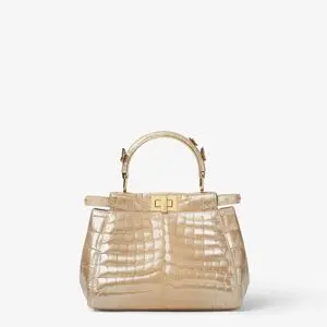 Fendi Peekaboo Mini Bag - White