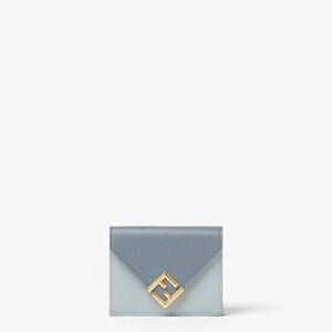 Fendi Ff Diamonds Wallet - Light Blue