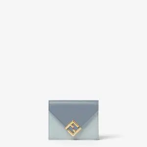 Fendi Ff Diamonds Wallet - Light Blue