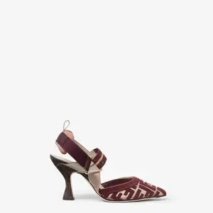 Fendi Colibrì Slingbacks - Red
