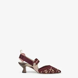 Fendi Colibrì Slingbacks - Red