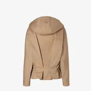 Fendi Cotton Drill Blouson With Embroidered Logo