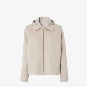 Fendi Reversible Short Jacket With Ff Motif - Beige