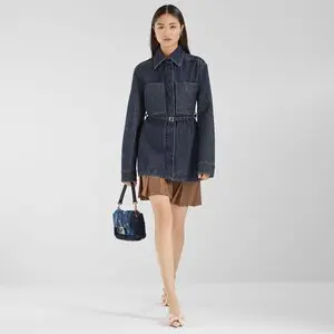 Fendi Single-breasted Denim Jacket