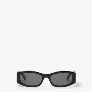 Fendi Forever Oval Sunglasses - Black
