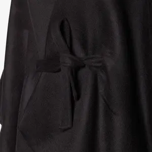 Fendi Wool, Cashmere And Silk Poncho With Belt