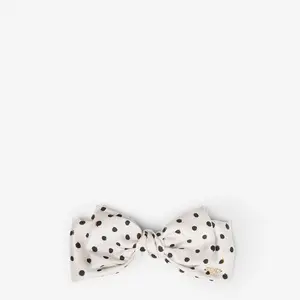 Fendi Ff Motif Silk Hair Clip