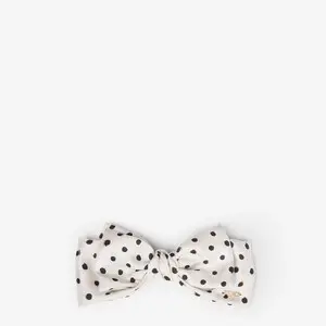 Fendi Ff Motif Silk Hair Clip
