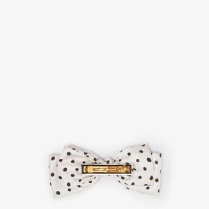 Fendi Ff Motif Silk Hair Clip