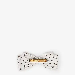 Fendi Ff Motif Silk Hair Clip