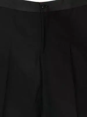 Canali Trim-detail Trousers - Black