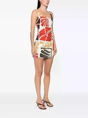 SIR. Julietta Square-neck Mini Dress - Red