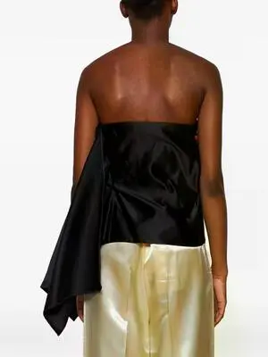 THE ROW Draped Asymmetrical Top