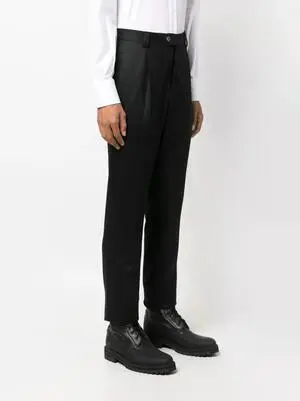 Brunello Cucinelli Mid-rise Wool Chino Trousers