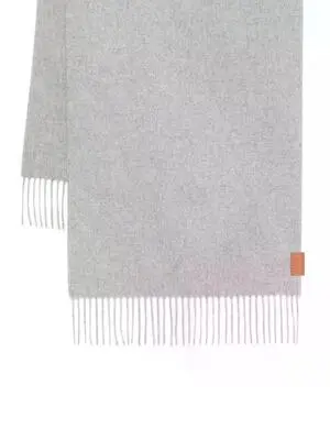 Loewe Fringed-edges Cashmere Scarf