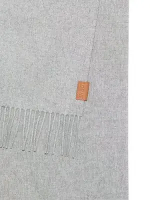 Loewe Fringed-edges Cashmere Scarf