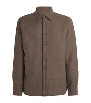 Rag & Bone Wool Chelsea Overshirt - Brown