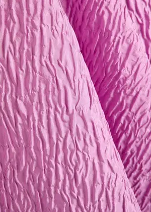 ROKSANDA Tera Cloqué Midi Dress - Light Pink