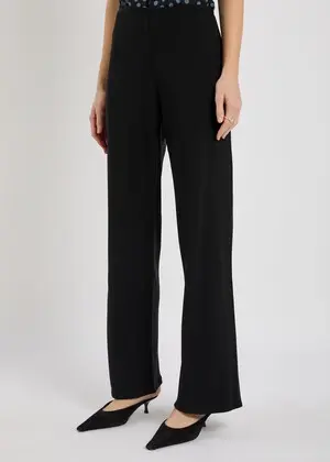 REFORMATION Gale Straight-leg Crepe Trousers