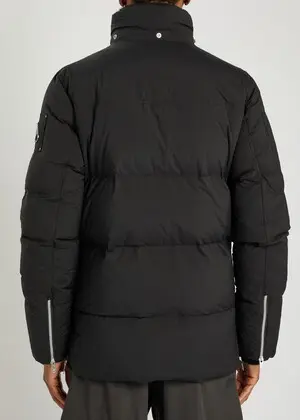 Moose Knuckles Everest 3q Shell Puffer Coat - Black