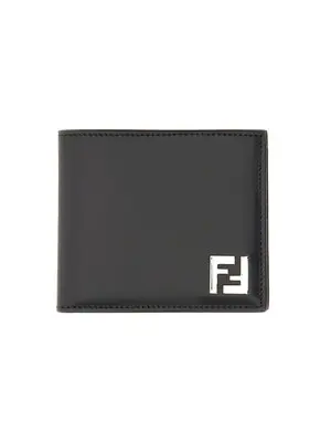 Fendi Bifold Wallet "ff" Squared - Black