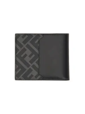 Fendi Bifold Wallet "ff" Squared