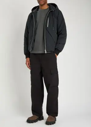 Moose Knuckles Northdale Hooded Shell Jacket