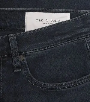 Rag & Bone Stretch-cotton Fit 2 Slim Jeans - Navy