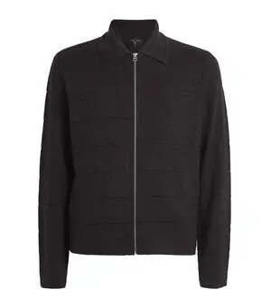 Rag & Bone Wool Melrose Zip-up Cardigan