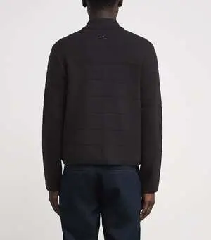 Rag & Bone Wool Melrose Zip-up Cardigan