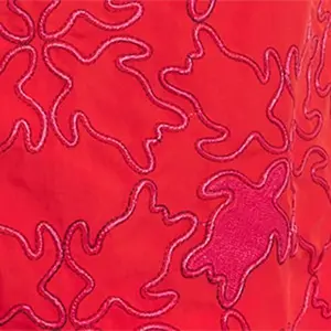 Vilebrequin Embroidered Turtle Mistral Swim Shorts - Red