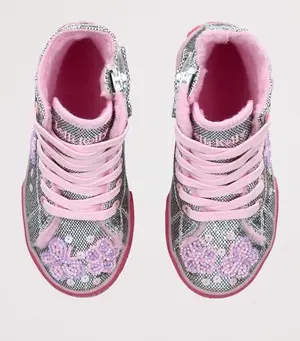 LELLI KELLY Glitter High-top Sneakers