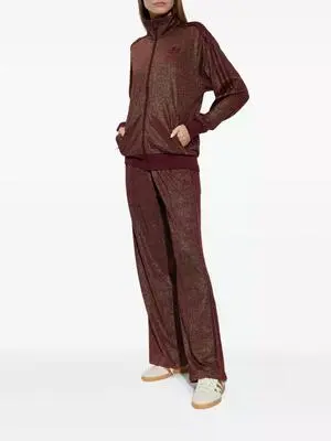 Adidas Firebird Lurex Zip-up Sweatshirt