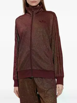 Adidas Firebird Lurex Zip-up Sweatshirt